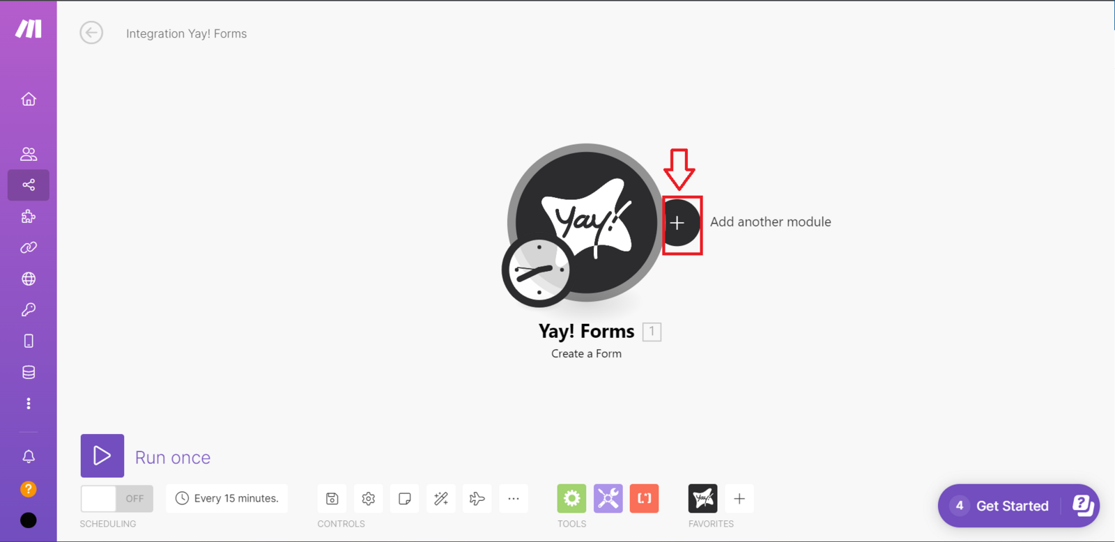 Cómo integrar Yay! Forms con Gmail a través de Make | Yay! Forms