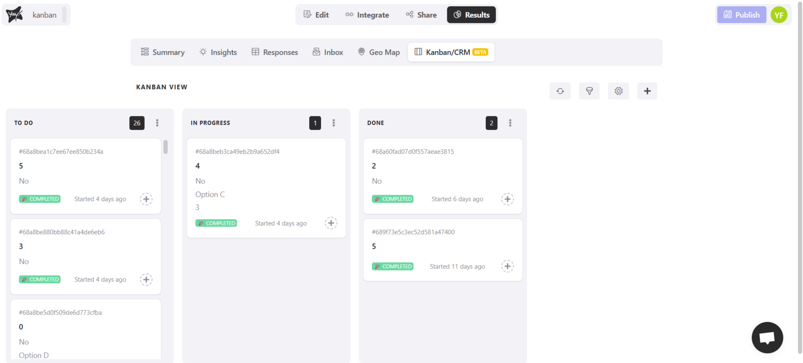 How to Use Yay! Forms’ Kanban/CRM | Yay! Forms